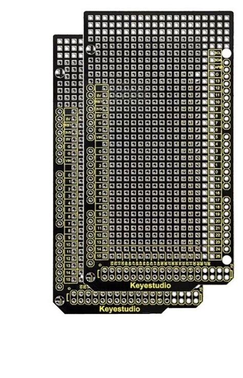2pcs Keyestudio Mega 2560 Prototype Pcb Breakout Board For Arduino Diy