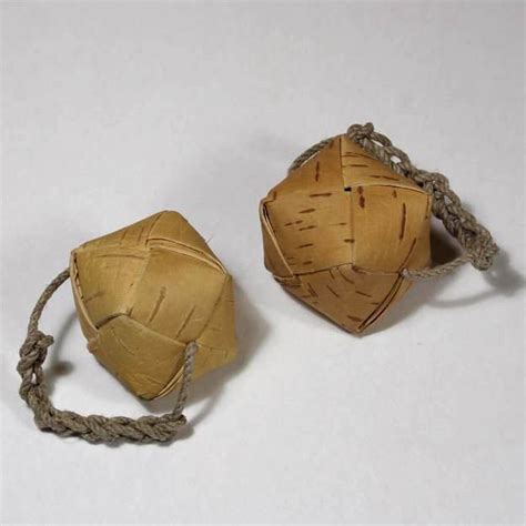 Birch Bark Rattle For Nature Crafts