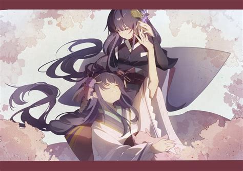 Raiden Shogun And Makoto Genshin Impact Drawn By Lightfish Danbooru