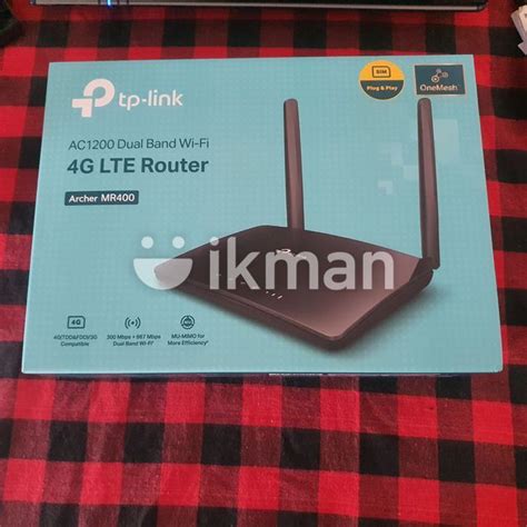 Tp Link Mr400 Ac1200 Wireless Dual Band 4 G Lte Router For Sale In