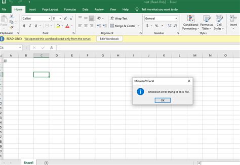 Microsoft Excel Online กด Open In App ขึ้น Unknown Error Trying To