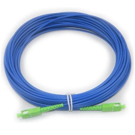 Fibre Optic Patch Armoured SC APC SC APC Single Mode Simplex Cable MetresCables Shopee