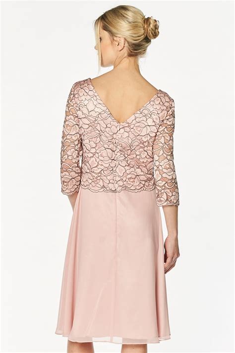 Vera Mont Cocktailkleid Damen Elegant Rosa Abiballkleider24