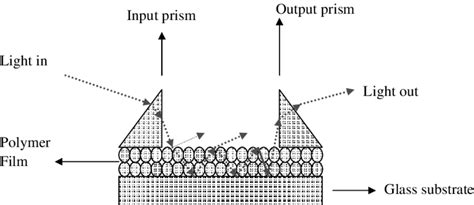 Schematic Representation Of Prism Coupling Method Download