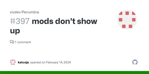 mods don t show up · issue 397 · xivdev penumbra · github