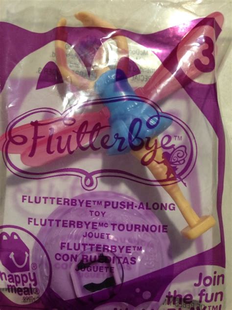 New Flutterbye Fairy Push Along Mcdonalds Happy Meal Ubuy India