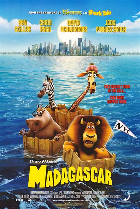 Madagascar Movie Poster 8 Of 11 Imp Awards