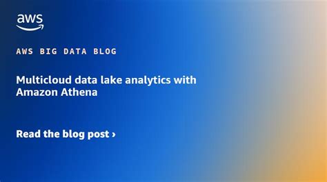 Sriram Kuravi On Linkedin Multicloud Data Lake Analytics With Amazon