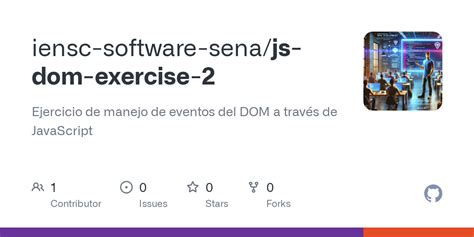 Github Iensc Software Senajs Dom Exercise 2 Ejercicio De Manejo De