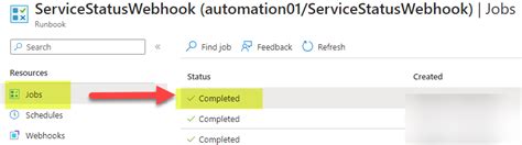 Using Automation Runbook Webhooks To Alert On Databricks Status Updates