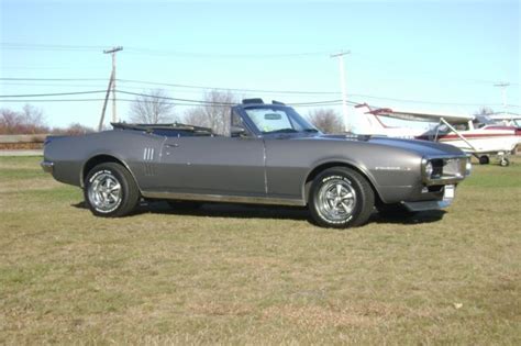 67 Pontiac Firebird Convertible For Sale