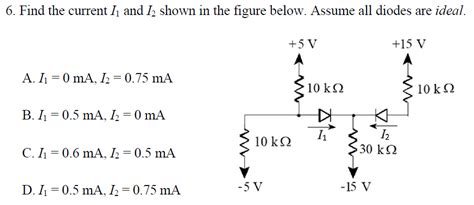 Solved Find The Current I And I Shown In The Figure Chegg Com