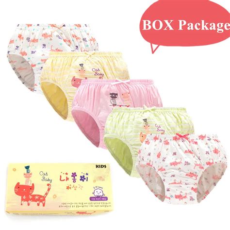 개 몫 많은 여자 코 튼 팬티 귀여운 만화 어린이 속옷 소년 속옷 부드러운 통기성 아이 팬티 세 Panties AliExpress