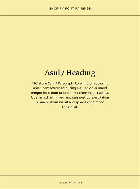 14 Beautiful Shopify Font Pairings For Your Online Store Dragonfly Ave