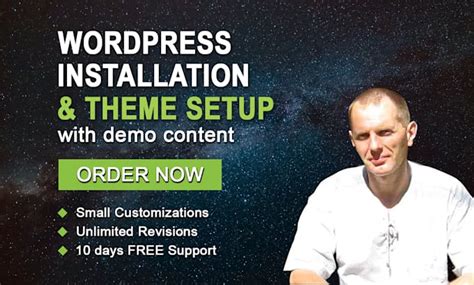 Do Wordpress Installation And Theme Setup With Demo Content Upload By Myskivweb Fiverr