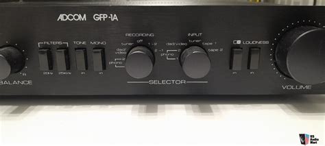 Adcom Pre Ampamplifier Photo 5553956 Us Audio Mart