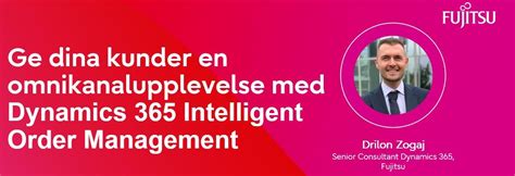 Dynamics 365 Intelligent Order Management
