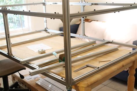 Aluminum Frame Build — Laser Cutter Build Documentation