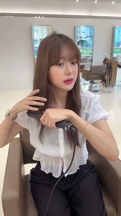 물결드라이 실패없이 예쁘게 하는 법 💗 초이진헤어 셀프스타일링 레이어드펌 Hairstyle 구름펌 물결드라이 헤어스타일 Youtube