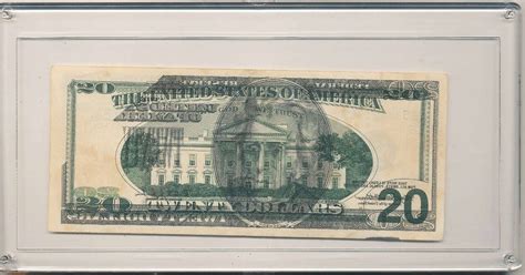 Major Offset Printing Error 1996 Us 20 Federal Reserve Note Auction