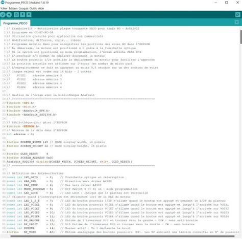 Gestion De Plaque Tournante Peco Avec Un Arduino Nano Framboise 314 Le Raspberry Pi à La