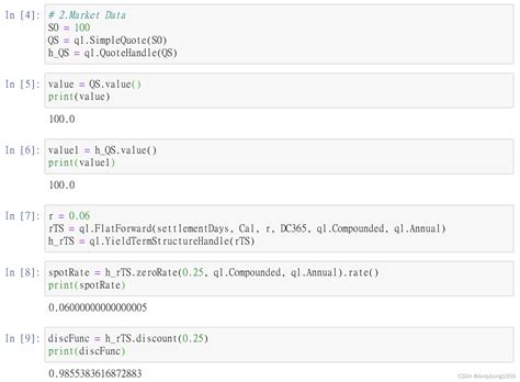 使用python的quantlib库，进行期权的定价与希腊字母的计算 3 quantlib 期权定价 csdn博客
