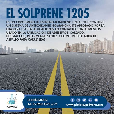 Quimipol Quimicosypolimeros Quimicos Solprene1205 Químicos Y