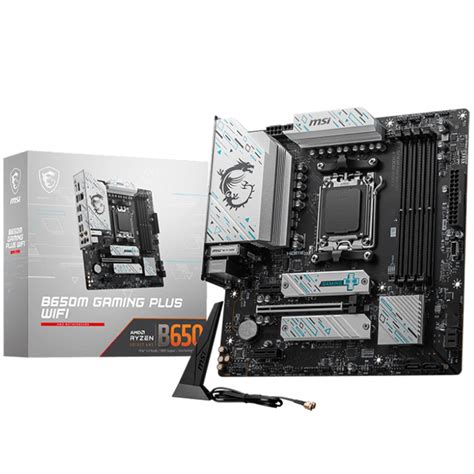 Placa Mãe Msi B650m Gaming Plus Wifi Chipset B650 Amd Am5 Matx Ddr5