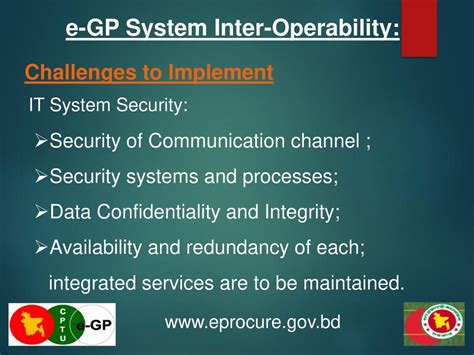 inter operability of e gp system ppt download