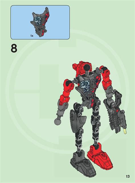 LEGO Instructions For Set 6218 SPLITFACE HERO Factory Breakout