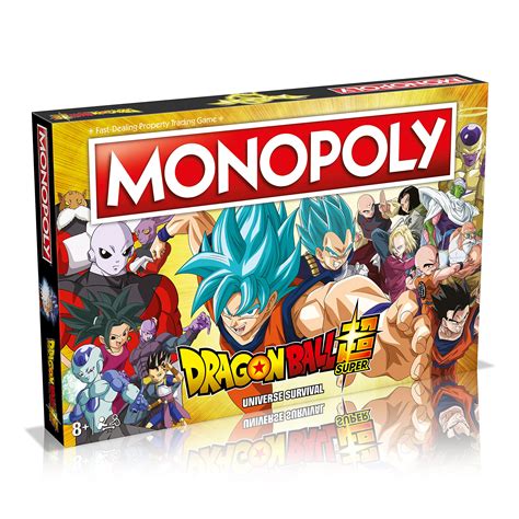 Buy Winning Moves Dragon Ball Super Monopoly Board Game Play With