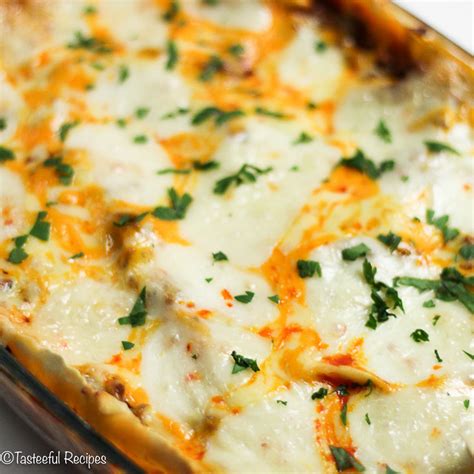 Beef Lasagna Recipe Tasteeful Recipes