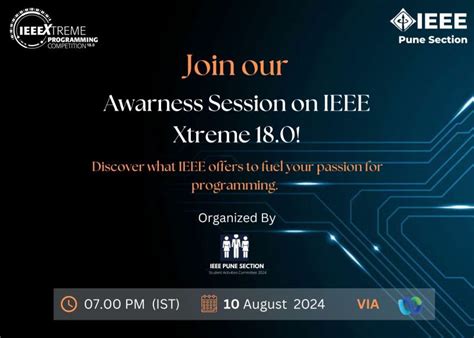 ieee pune section on linkedin xtreme coding unleashed ieee xtreme 18