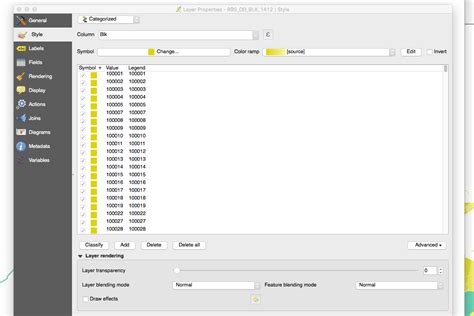Replicating How Arcmap Assigns Colours In Colour Ramp In Qgis