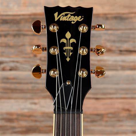 Vintage Vs63 Reissued Series 3 Pickup Double Cut Cherry Chicago Music