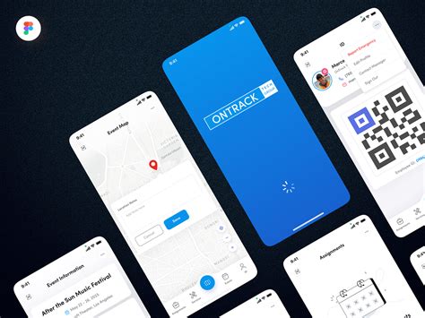Ontrack Event Management Mobile App Design Behance