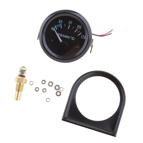 52mm Universele Auto Led Geel Water Temperatuur Se Vicedeal
