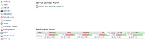 生成jacoco报告 jacoco生成的覆盖率文件 csdn博客