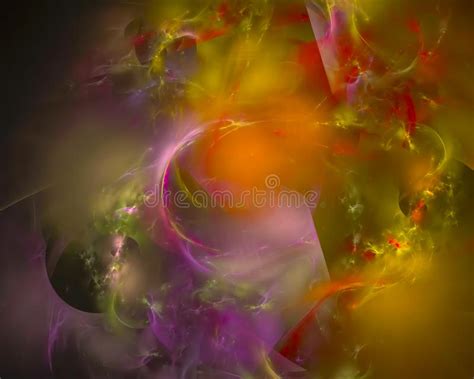 Abstract Future Dynamic Energy Chaos Fractal Flow Poster Mystery Design Imagination Graphic
