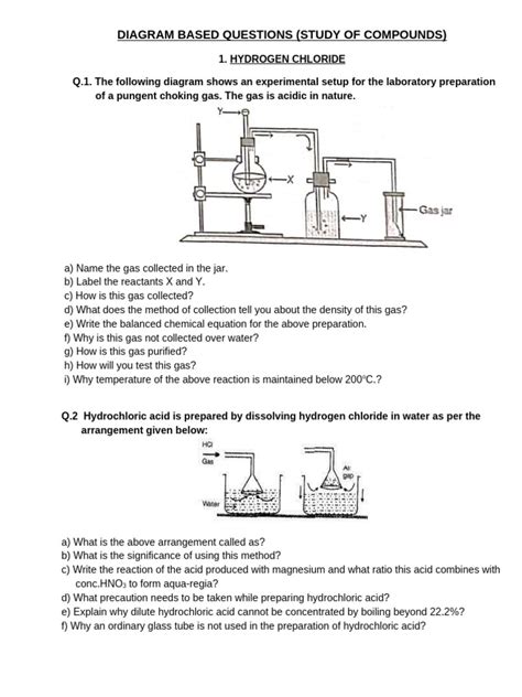 Diagram Based Questions On Study Of Compounds Pdf