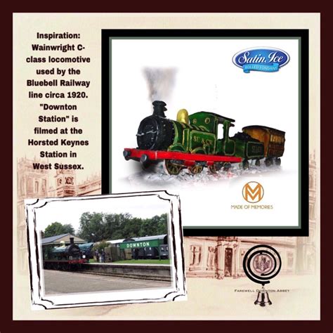 Terrific Downton Abbey Cake Inspired By Wainwright C Class Locomotive Between The Pages Blog