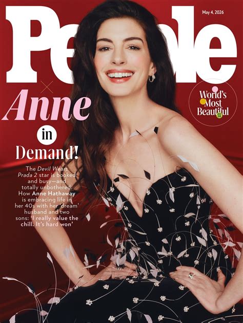 Fotolajm Revista “people” Shpall Aktoren Anne Hathaway Si Gruan Më Të Bukur Në Botë Për 2026