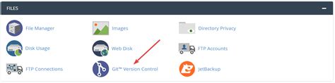 Using Git Version Control In Cpanel Knowledgebase Whcca
