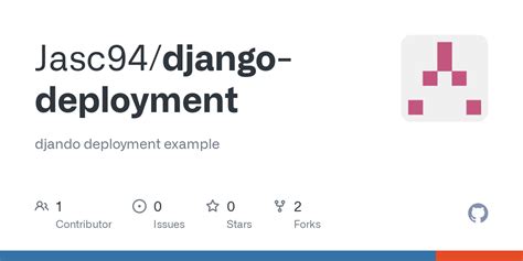 GitHub Jasc Django Deployment Djando Deployment Example
