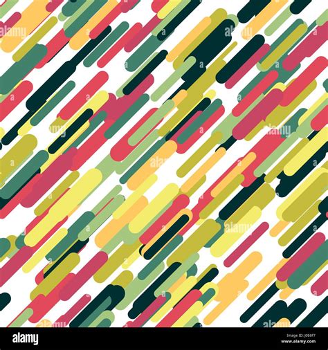 Vector Seamless Parallel Geometric Rectangle Diagonal Lines Pattern Background Stock Vector