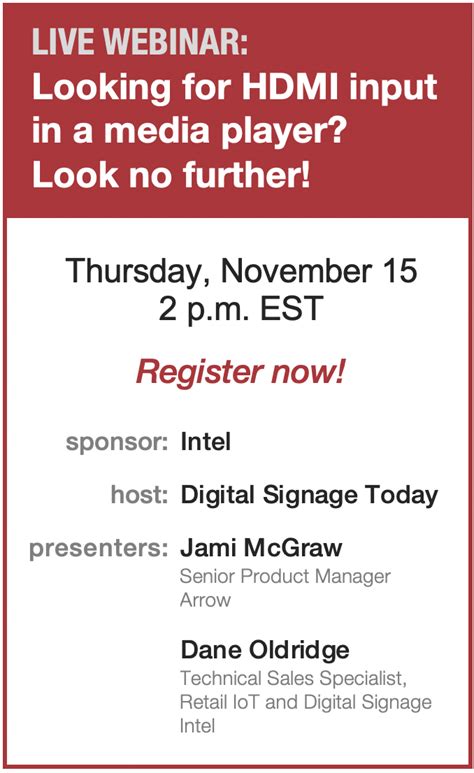digital signage tool focus of upcoming webinar retail customer experience