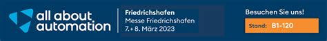 All About Automation 7 And 8 March 2023 In Friedrichshafen