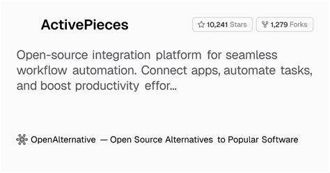 Activepieces Open Source Alternative To Make Zapier And Ifttt