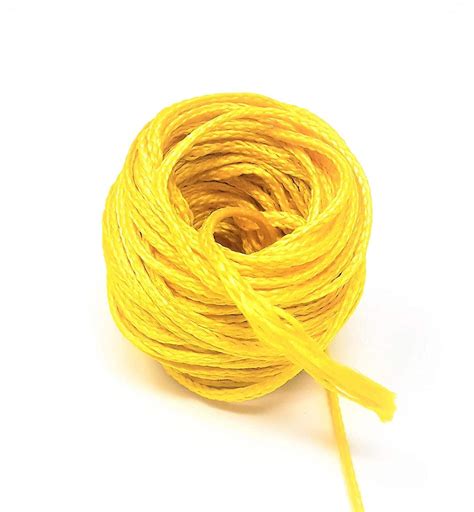Skywins Silk Peela Dhaga Sacred Thread For Puja And Religious Purpose 10 Meter Yellow Color
