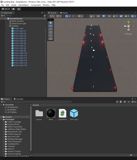 landing strip code unity engine unity discussions